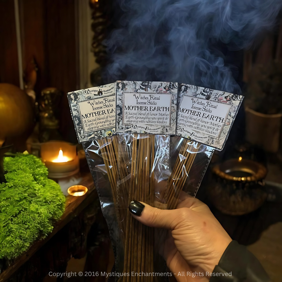Mother Earth - Witches Ritual Incense Sticks – Mystiques Enchantments ...