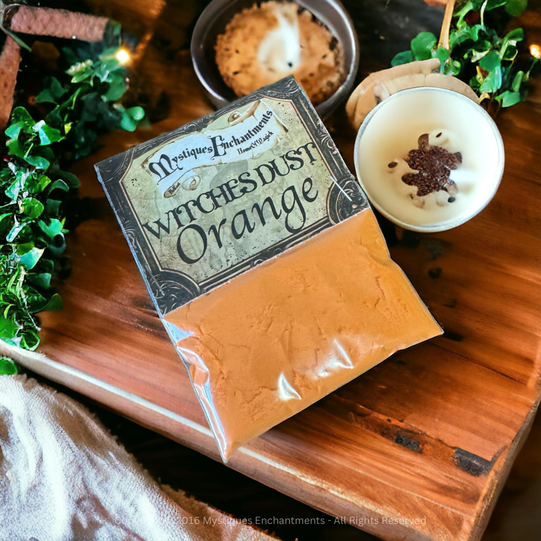 Orange Witches Dust – Mystiques Enchantments Home of Holistic Magick ...