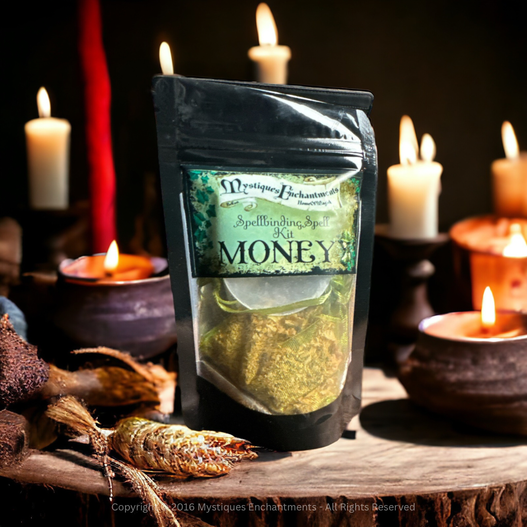Money Spell Kit – Mystiques Enchantments Home of Holistic Magick ...