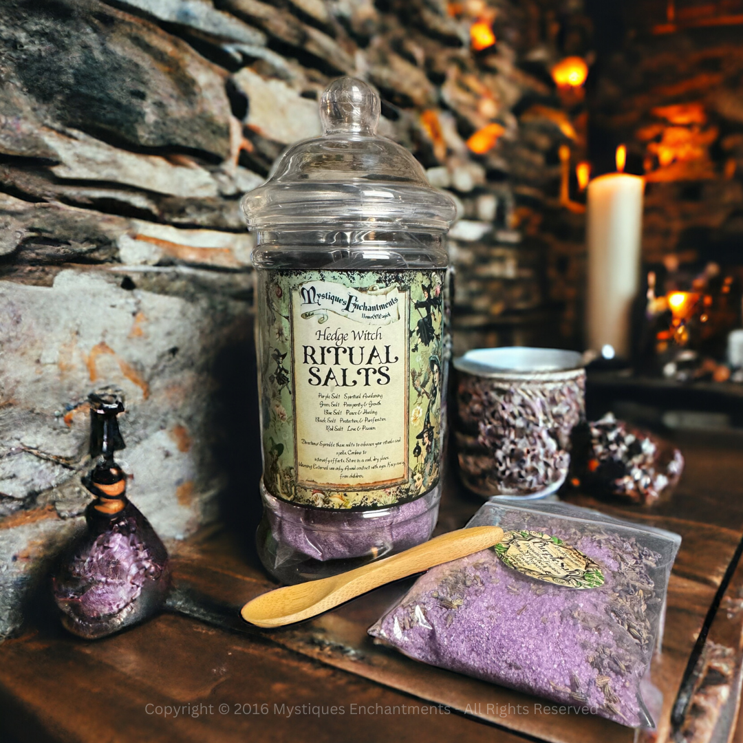 Hedge Witch Ritual Salts – Mystiques Enchantments Home of Holistic ...