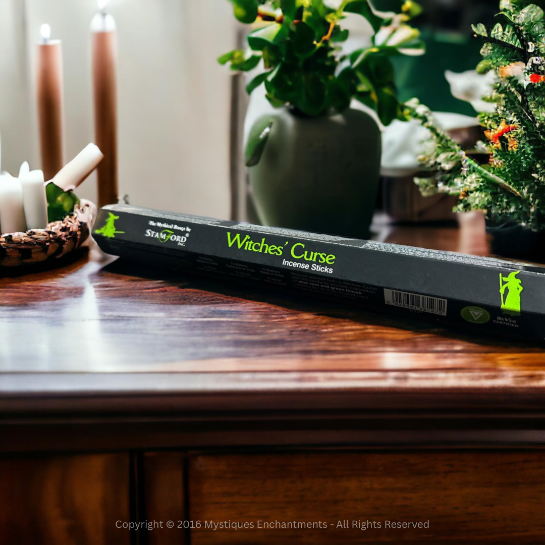 Witches Curse Incense Sticks - Stamford – Mystiques Enchantments Home ...