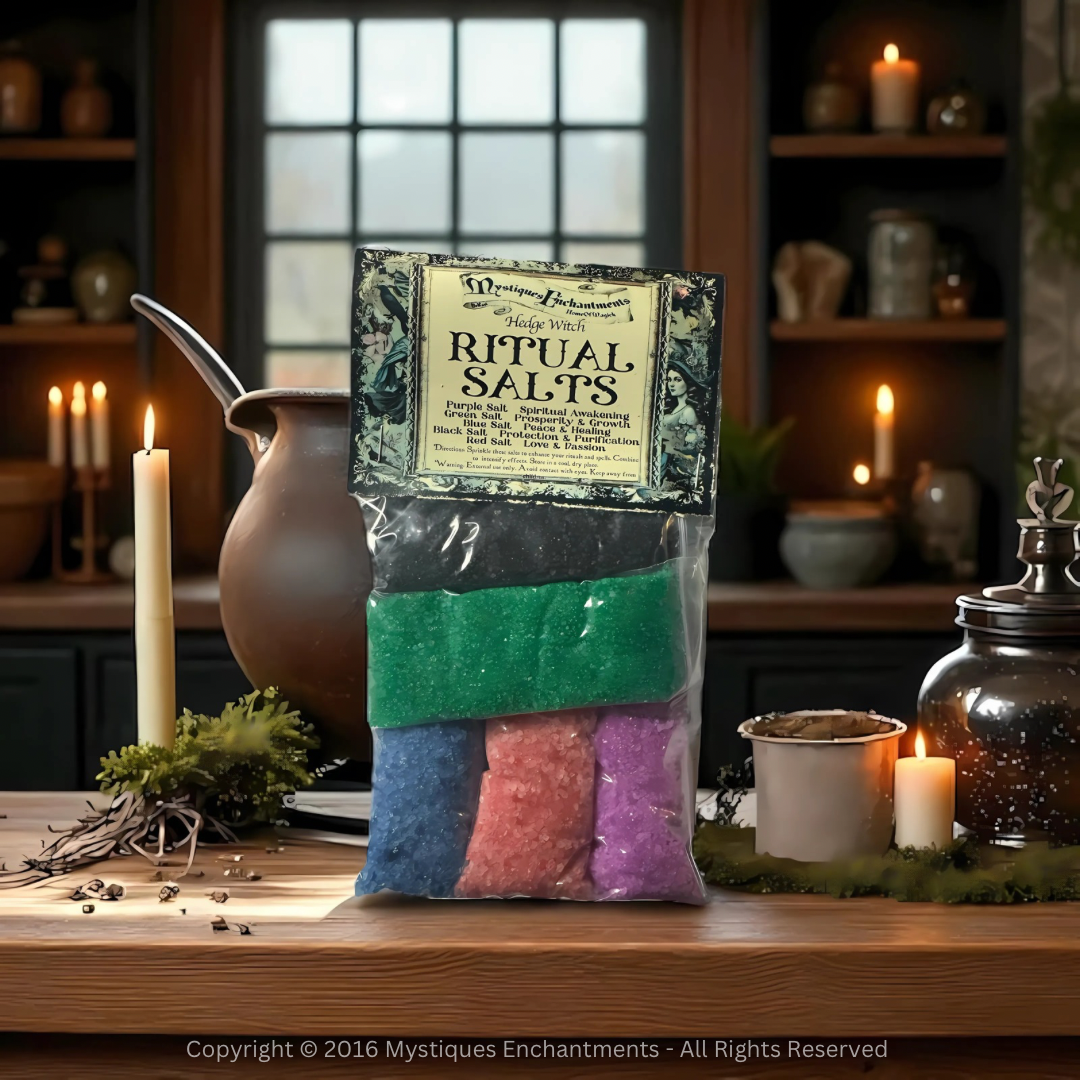 Hedge Witch Ritual Salts – Mystiques Enchantments Home of Holistic ...
