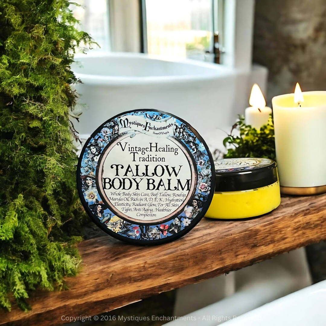 Tallow Body Balm – Mystiques Enchantments Home of Holistic Magick ...
